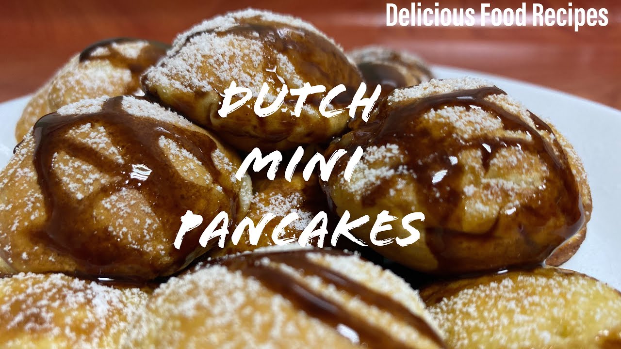 Dutch Mini Pancakes Recipe | பான் கேக் செய்முறை | mini pancakes recipe ...