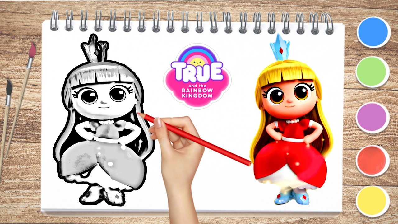 drawing True & Grizelda and the Rainbow Kingdom / easily / you can draw ...