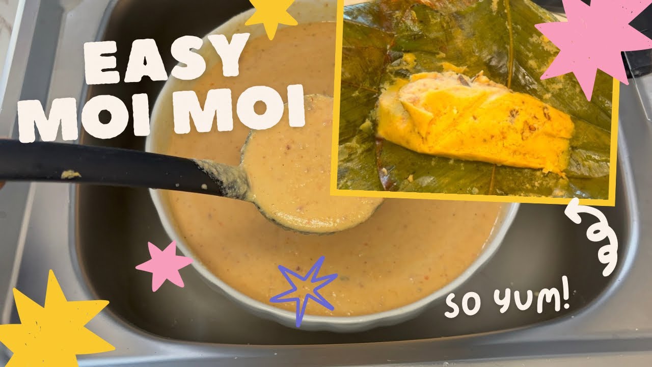 HOW TO MAKE MOI MOI WITH LEAF #smallyoutuber #foodlover #moimoi # ...