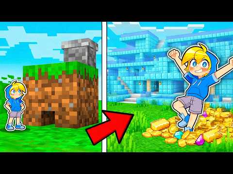 Da Casa di TERRA a VILLA RICCHISSIMA Su Minecraft!