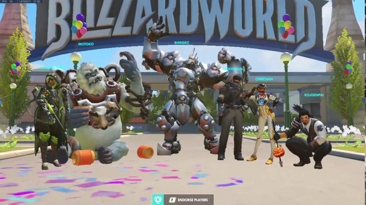 Overwatch - Gameplay - Reinhardt Smashes Faces - YouTube