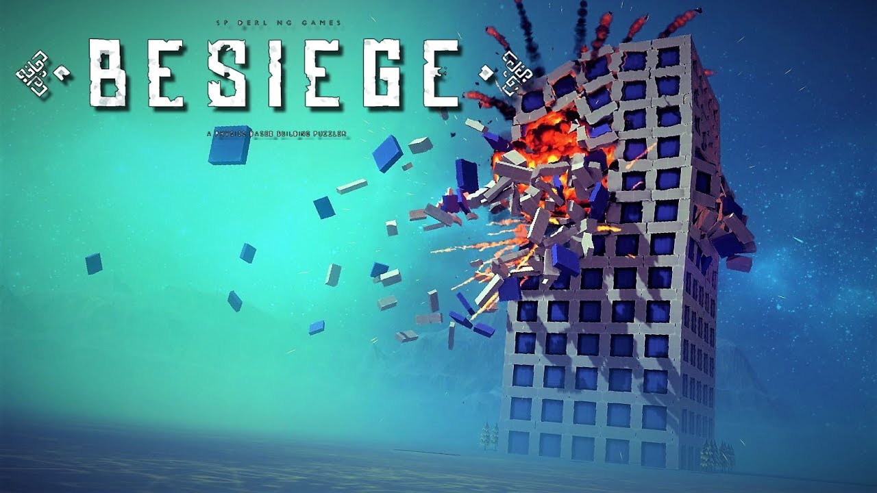 Building Explosion (Besiege) - YouTube
