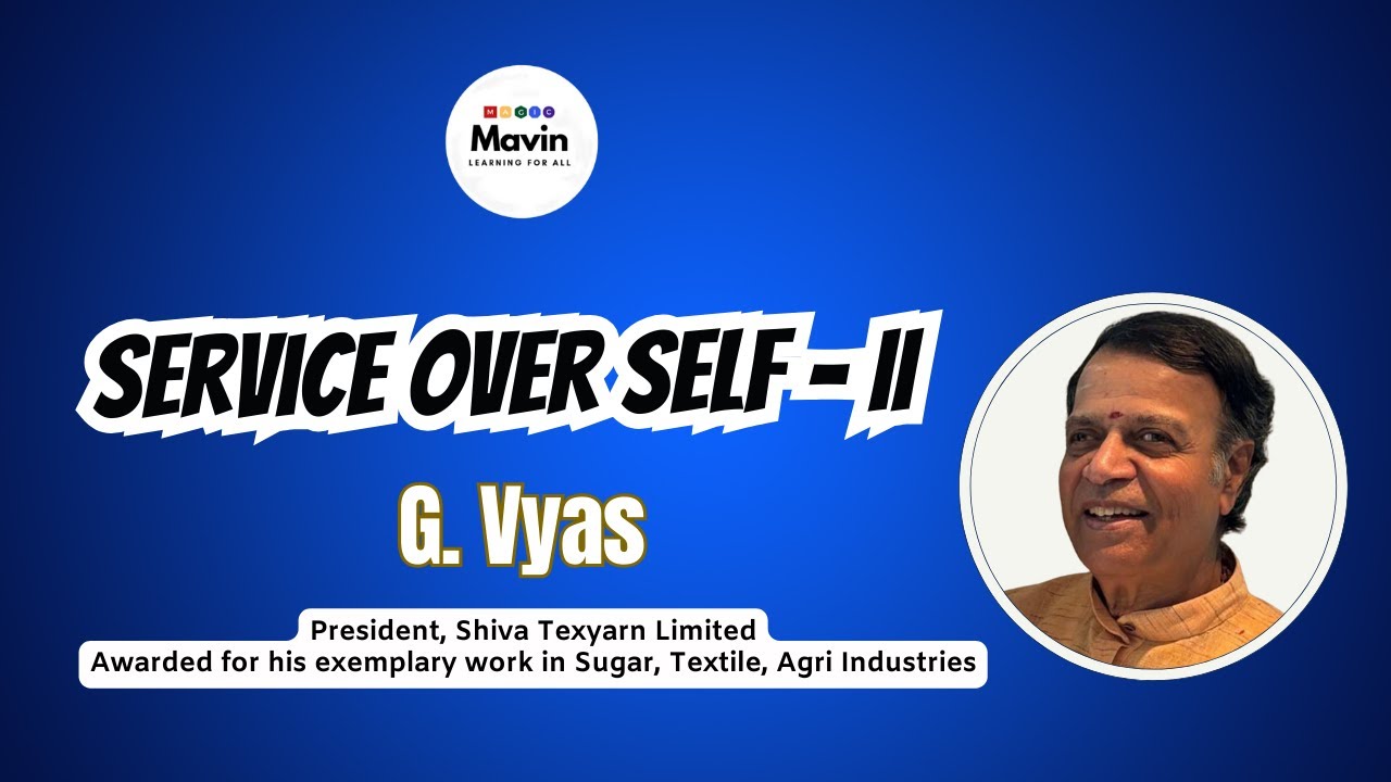 Service Over Self - II by G. Vyas - YouTube
