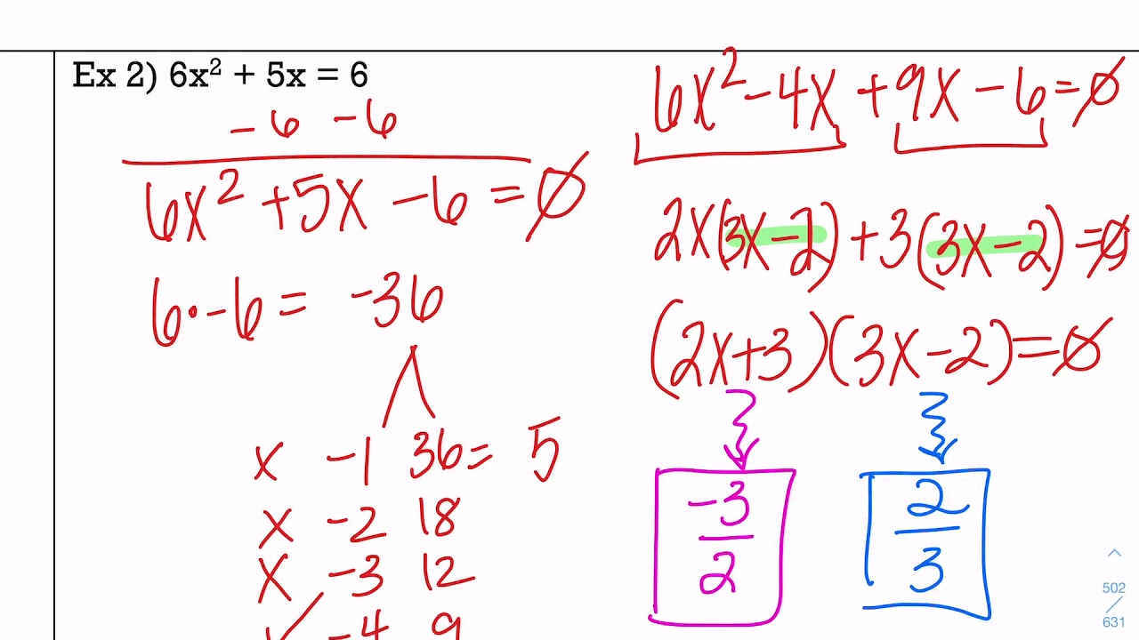 Day 101 Solving Quadratics Using Factoring Square Roots And The