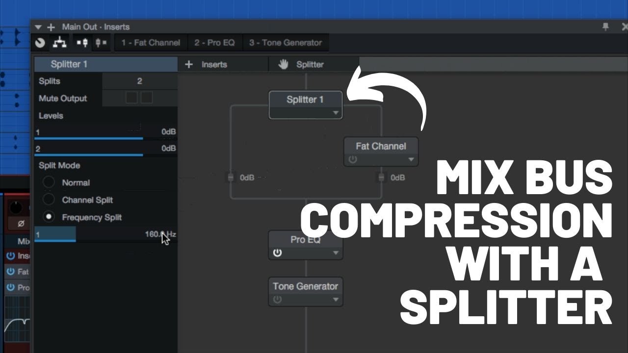 Mix Bus Compression with a Splitter - YouTube