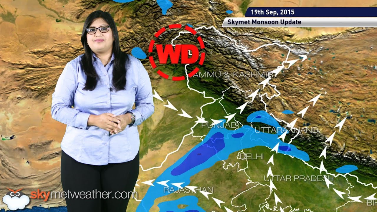 Weather Forecast for September 19, 2015 - Skymet Weather - YouTube