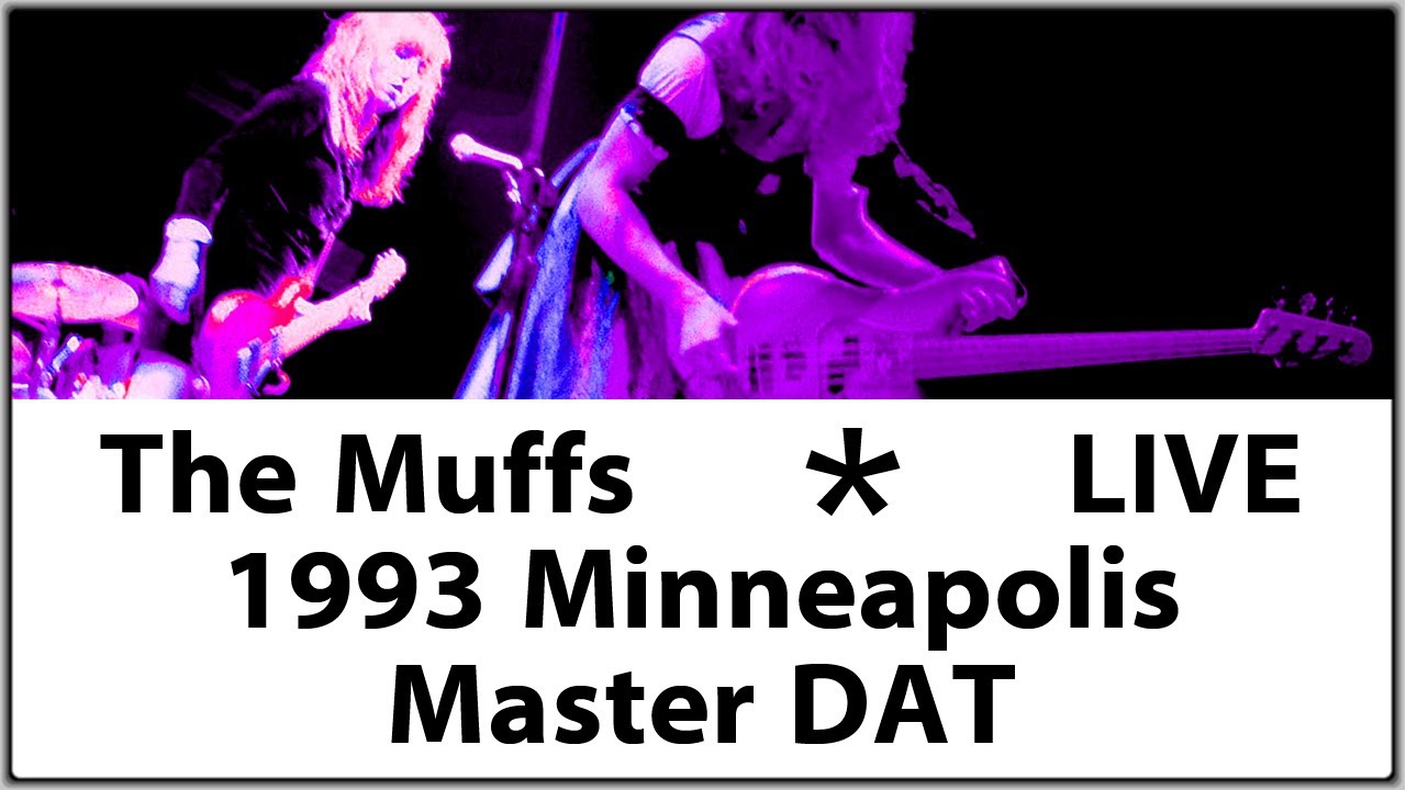 The Muffs band Live 1993 Minneapolis MN Tour Concert Performance ...