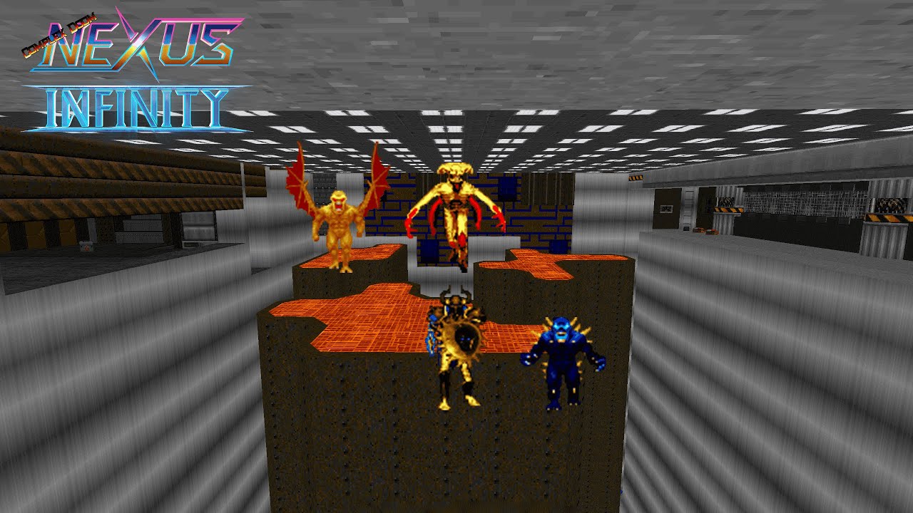 Complex Doom Nexus Infinity (JPCP_1st.wad) 26 Map - YouTube