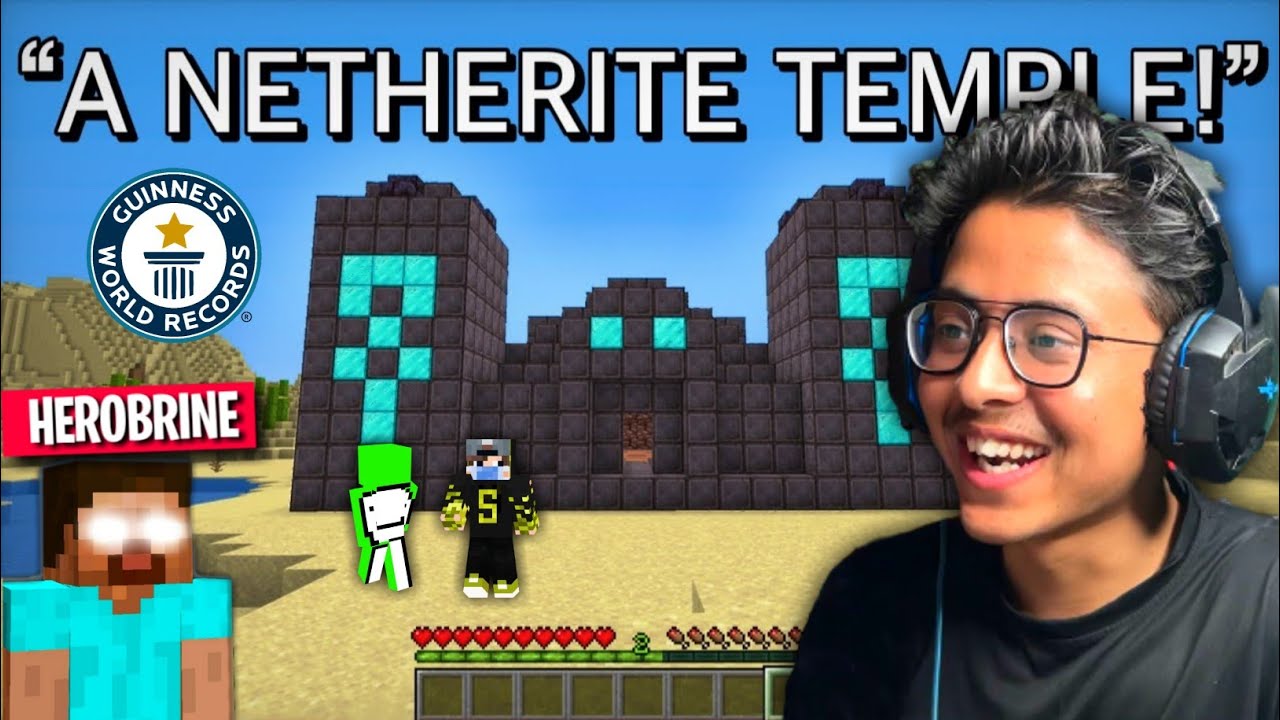 TEDDY GAMING BEATS MINECRAFT UNDER 1 MINUTE (WORLD RECORD) 😍 - YouTube