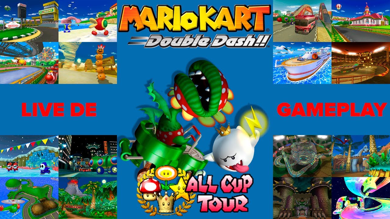 Mario Kart: Double Dash!! #10 - Copa All Tour Espelho com o Petey ...