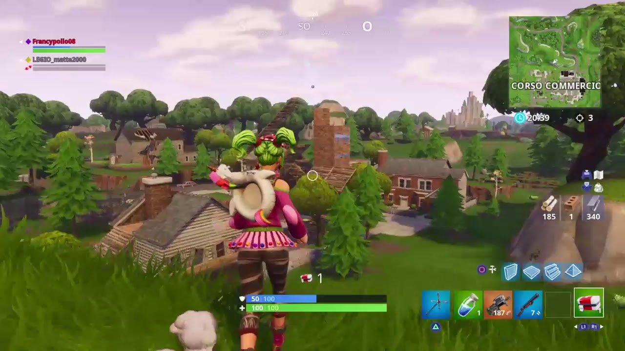 Live Fortnite Parco giochi - YouTube
