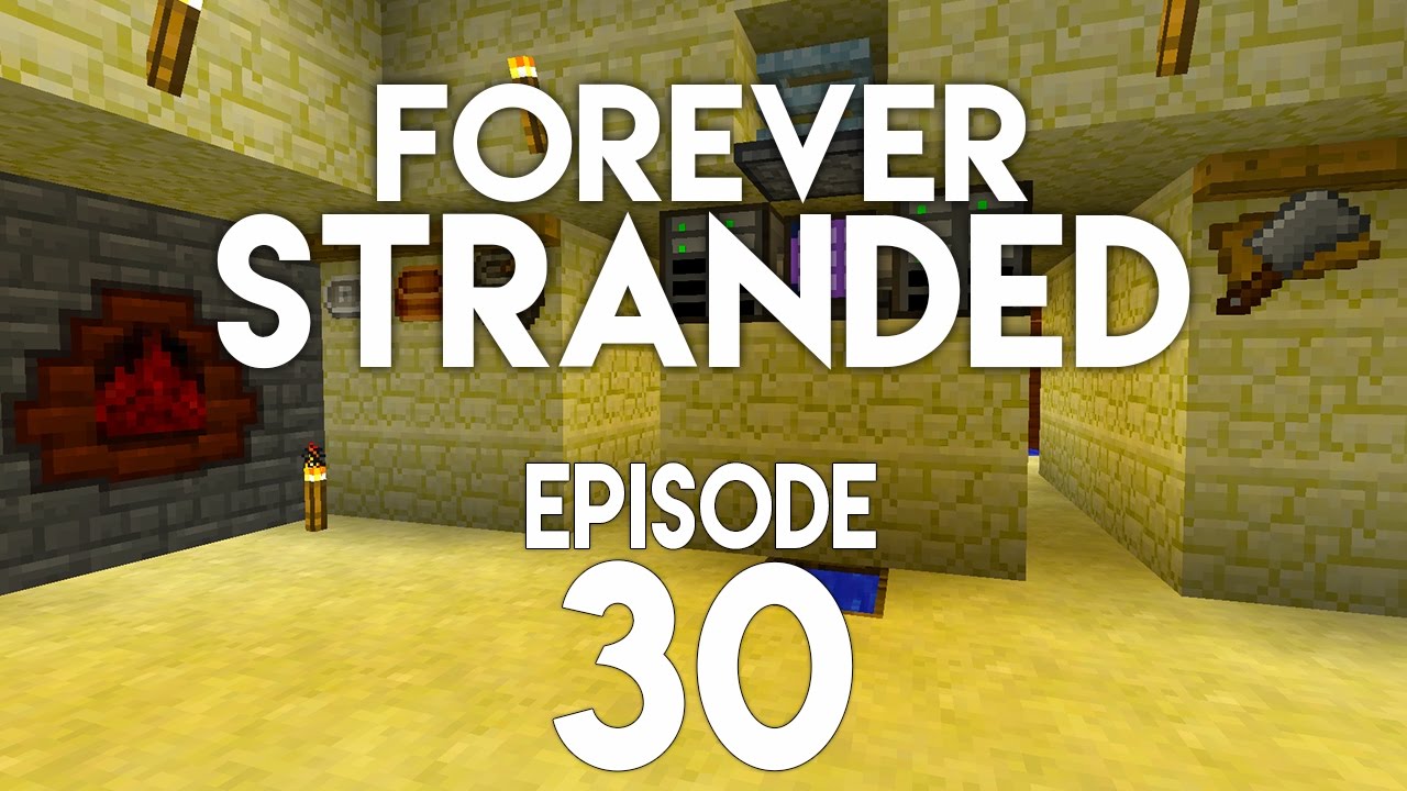 Forever Stranded: BASE UPGRADE! (Modded Minecraft #30) | iJevin - YouTube