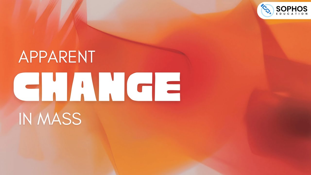 Apparent Change in Mass - YouTube