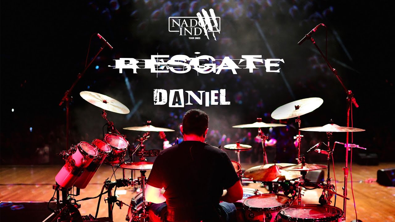 DANIEL - Banda Resgate - Drum Cam Live - Jorge Bruno [Turnê NADOQINDY ...