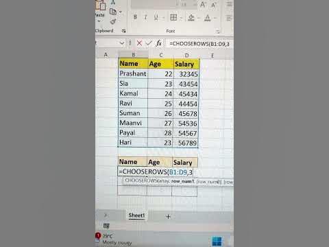 Most Useful Excel Function 🔥 | Get Selected Records From Data In Excel💯 #shorts #exceltips # ...