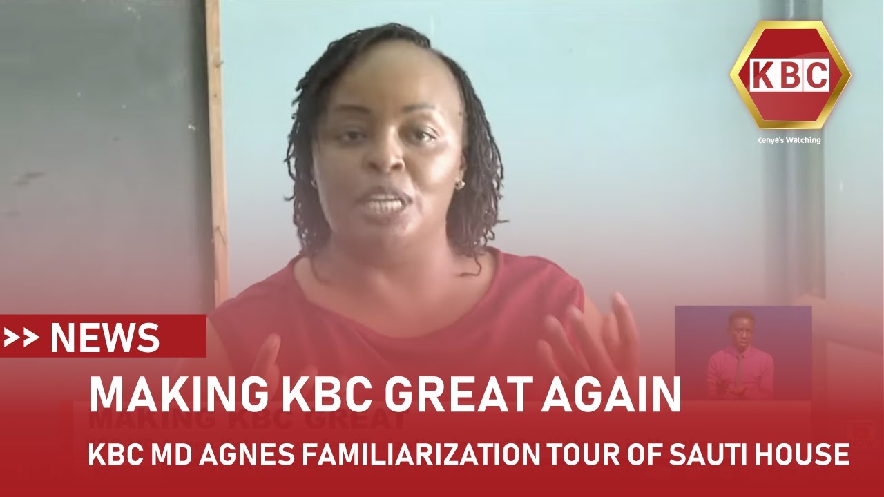 KBC MD Agnes Kalekye on familiarization tour of Sauti House in Mombasa ...