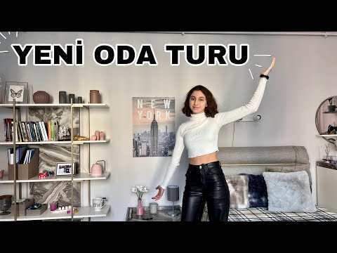 YENİ ODA TURU | İSTANBUL’DAKİ YENİ ODAM | Almira Oğuz