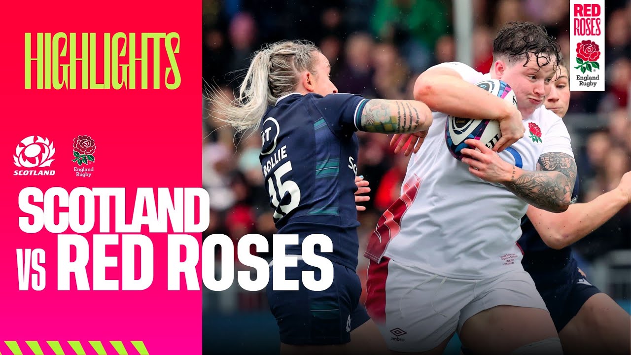 EIGHT TRIES | Red Roses v Scotland highlights - YouTube