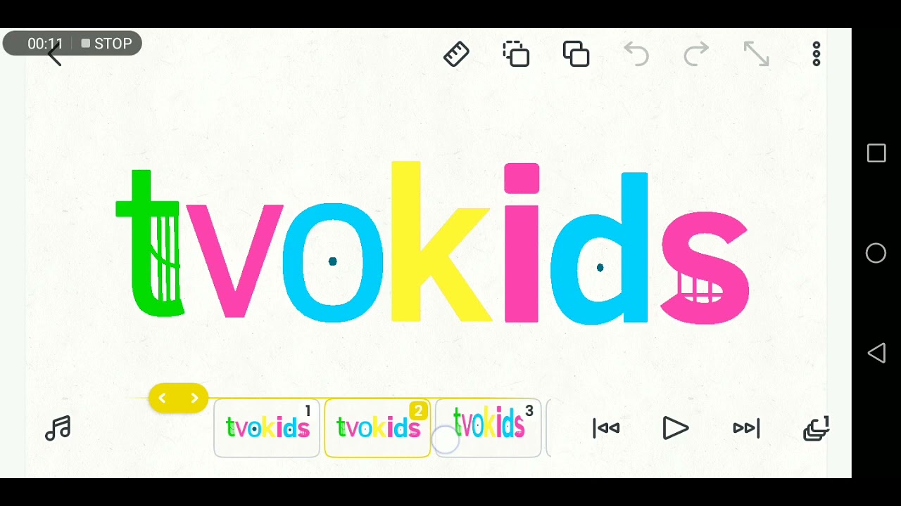 Tvokids Movie 5 Take 7 Another Color Blooper Nace Text Colors (REUPLOAD ...