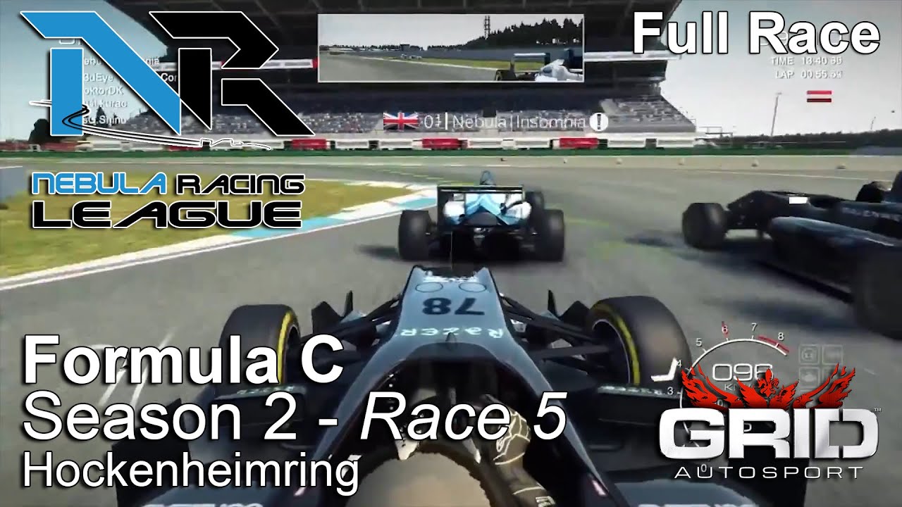 GRID Autosport | NRL - Formula C - S2 - Round 5 - Hockenheimring ...