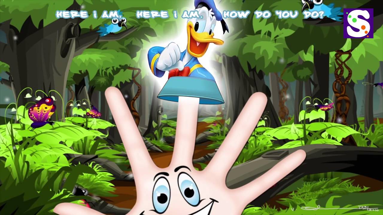 Mickey Mouse Finger Family Nursery Rhymes Lyrics Simple songs - YouTube