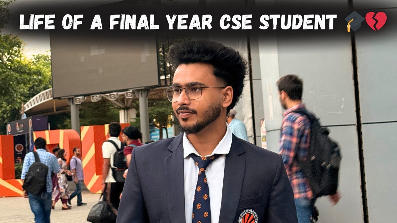 My Final Year as a CSE Student 💻 | College Life Vlog 2025 - YouTube