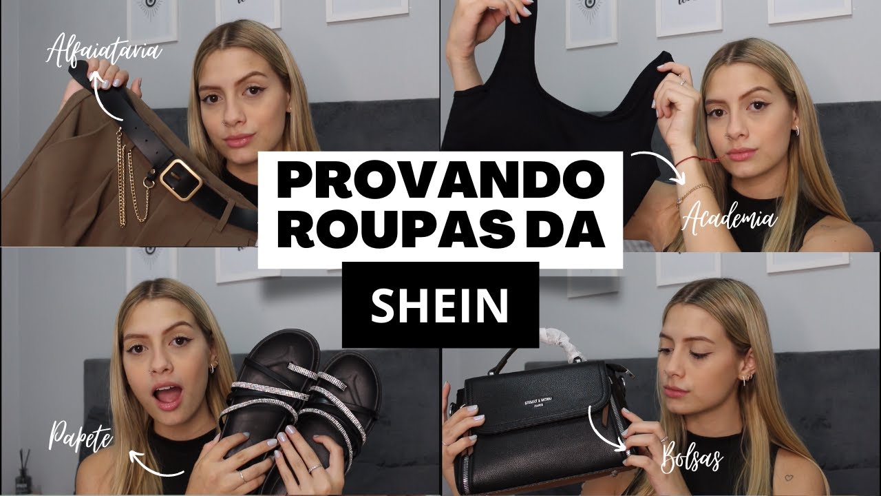 PROVANDO ROUPAS DA SHEIN | Vale a pena? - YouTube