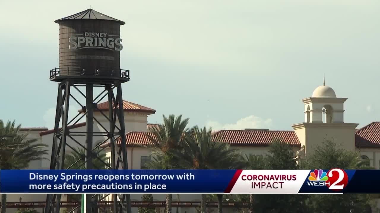 Disney Springs opens Wednesday - YouTube