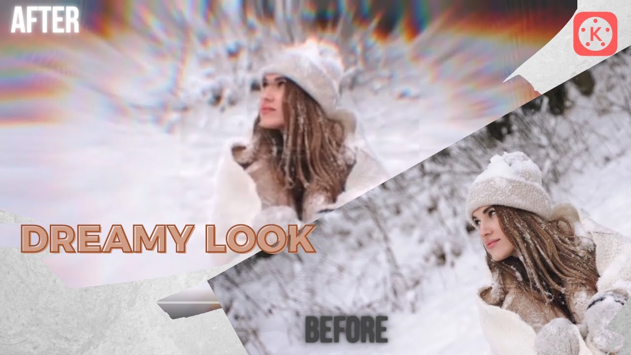 GLOWING FLICKER Dreamy Effect in Kinemaster | KineMaster Tutorial #kinemaster #kinemasterediting ...