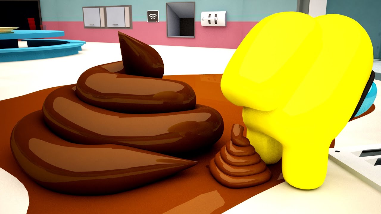 AMONG US POOP! / 6802 / IMPOSTOR POOPED EVERYWHERE! / THE FUNNIEST ...