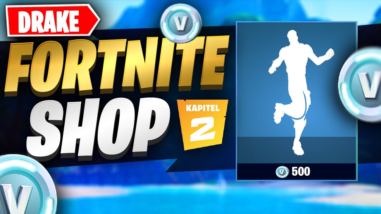 NEUER Drake Emote im Shop - Fortnite Daily Shop (30 Mai 2020) - YouTube