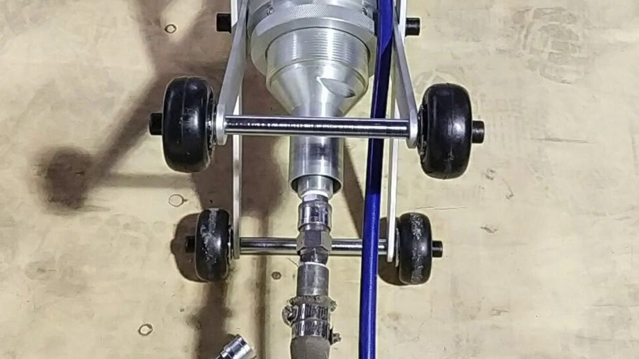 SPCT 206 950 INTERNAL PIPE SPRAY MACHINE - YouTube