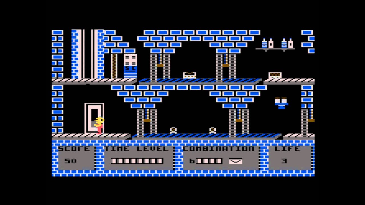 Daylight Robbery for the Atari 8-bit family - YouTube