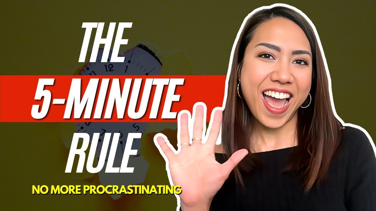 The 5-Minute Rule: Your Simple Hack to Overcome Procrastination - YouTube