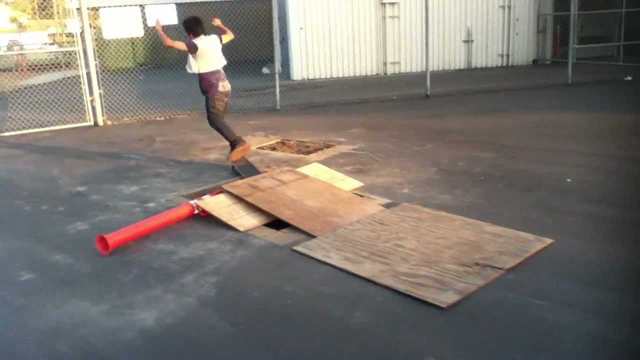 Gay guy eats shit on a skateboard - YouTube