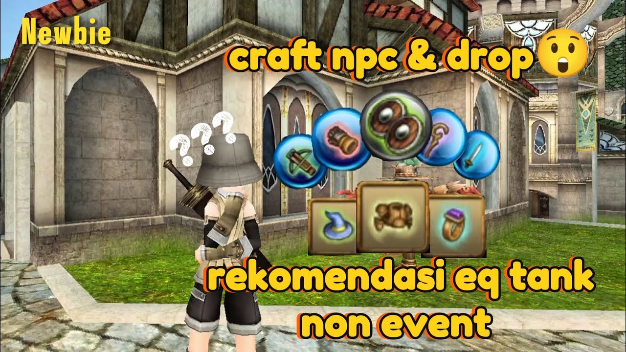 (NEWBIE Tank EPS 1). Rekomendasi equip tank non event.Toram online ...