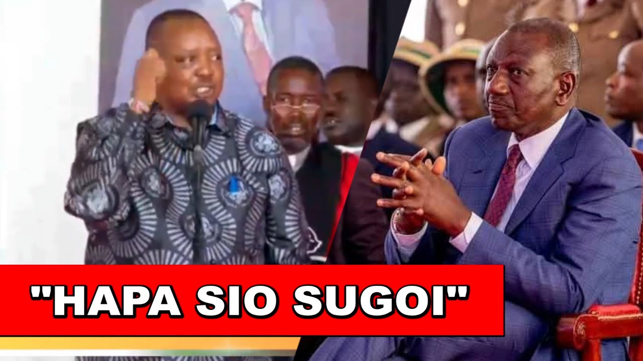 Listen to what Baringo MP told Ruto face to face today during the ...