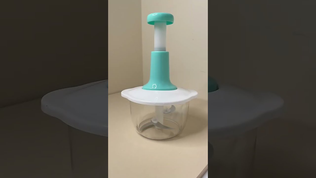 Curd/Cream Whipper, Egg Beater Easy Hand-Press Vegetable Mixer Cutter ...