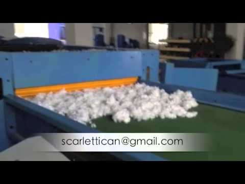 ball fiber machine fiber ball machine for polyester fiber 7D 32mm - YouTube