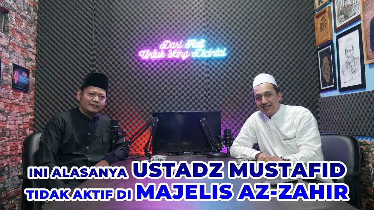 Ust. Mustafid KELUAR DARI AZZAHIR ?? | Podcast Haedarscf - YouTube