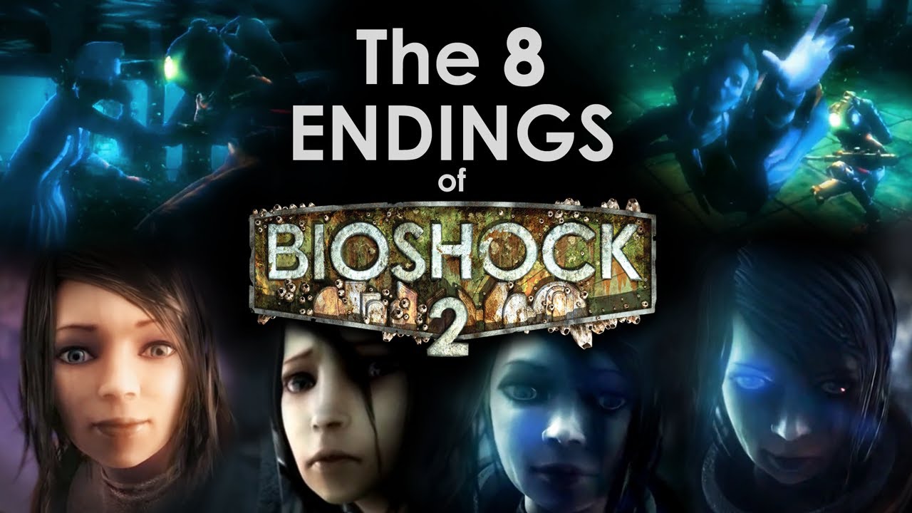 The 8 ENDINGS of BioShock 2 - YouTube