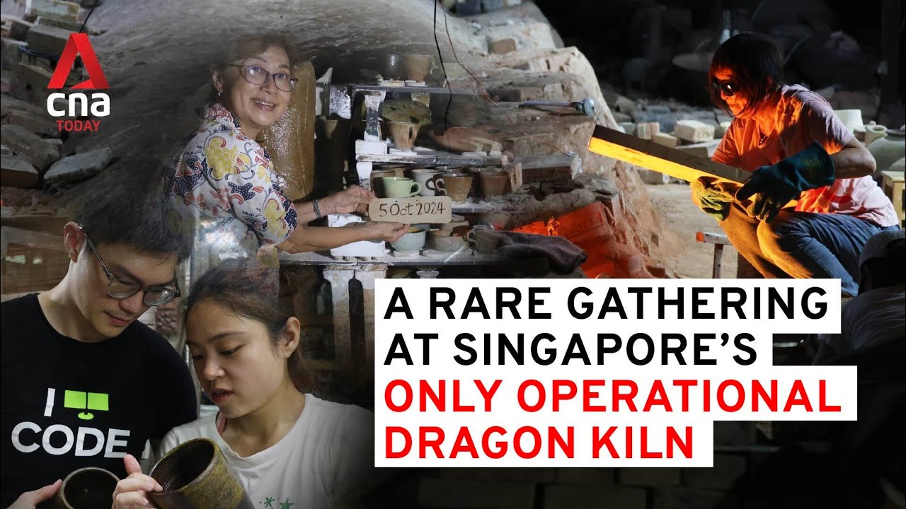 A rare gathering at Singapore’s only operational dragon kiln | CNA ...