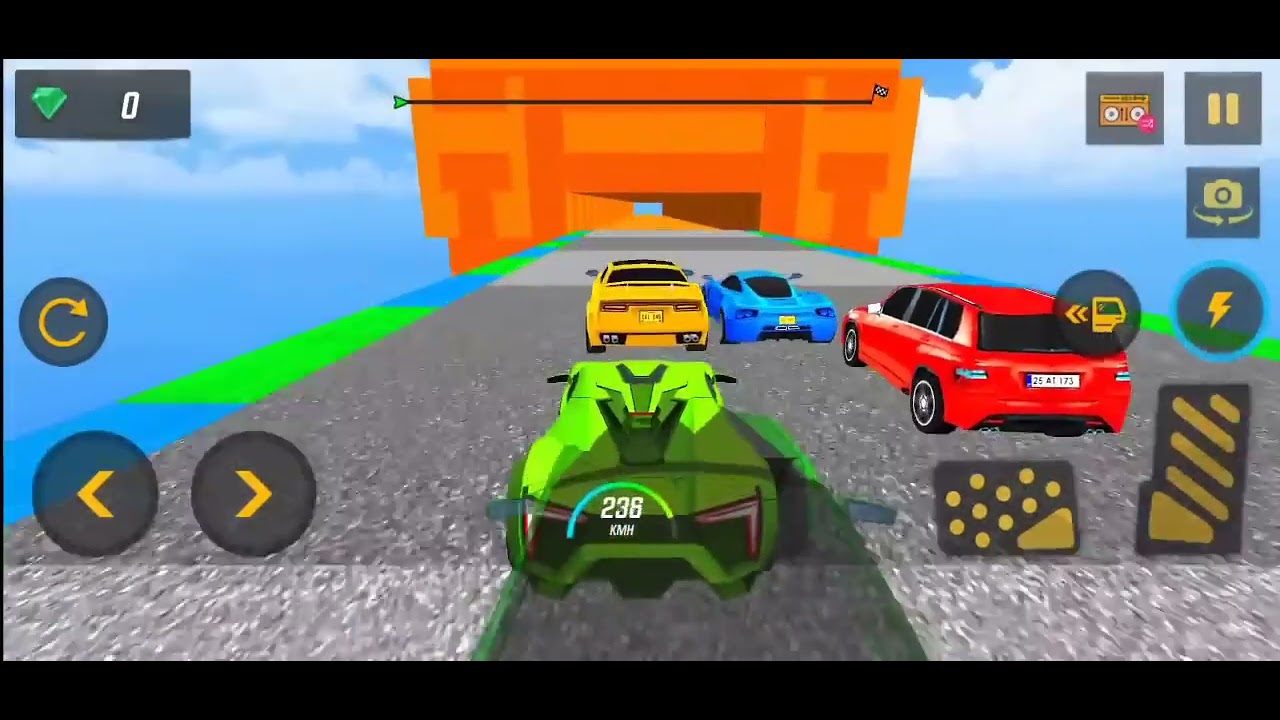 ramp car racing #ramp #car #game - YouTube