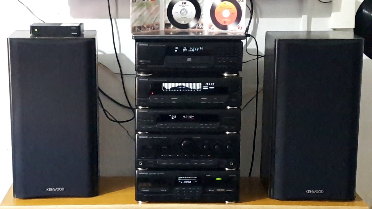 Kenwood y Subwoofer Jbl Es250P - YouTube