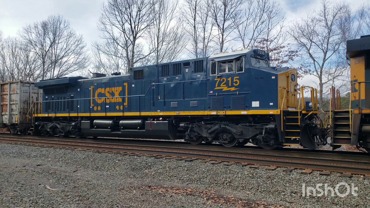First CSX Cm44 rebuild to Framingham Ma! 2/20/20 - YouTube