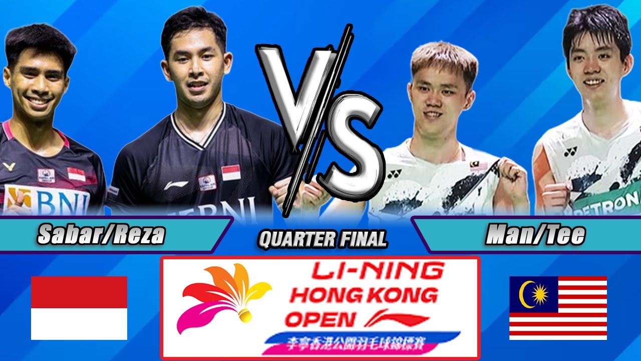 Sabar Karyaman Gutama/Moh Reza Pahlevi Isfahani vs Man/Tee | Hong Kong ...