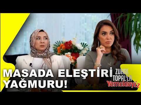 Masada Yapılan Eleştiriler ve Yarışmacıların Değerlendirmeleri | Zuhal Topal'la Yemekteyiz