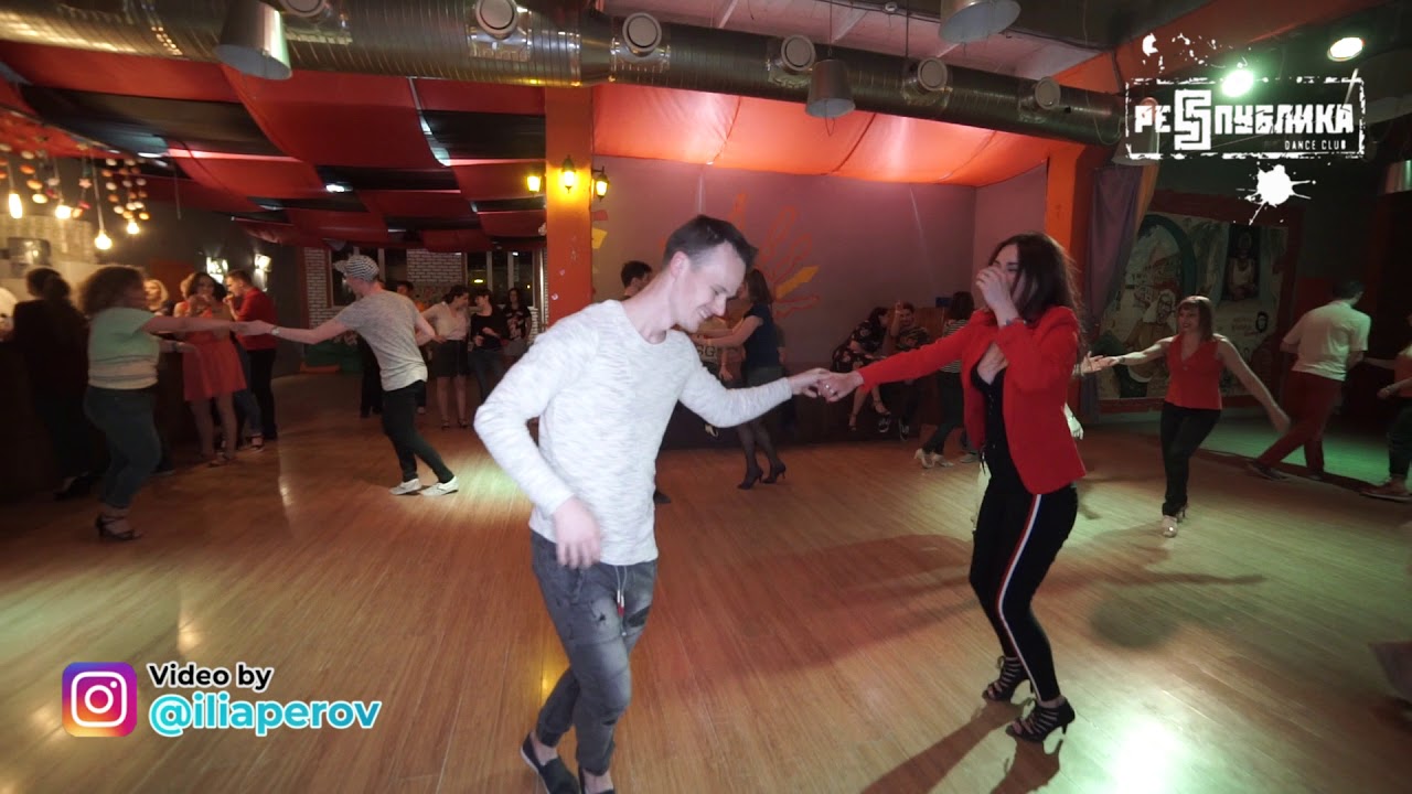 Maria Bogdanova and Sergey Vladimirovich Salsa Dancing in Respublica ...