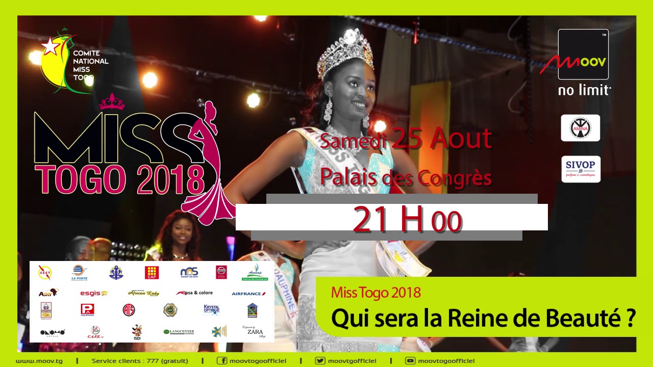 spot miss togo 2018 - YouTube