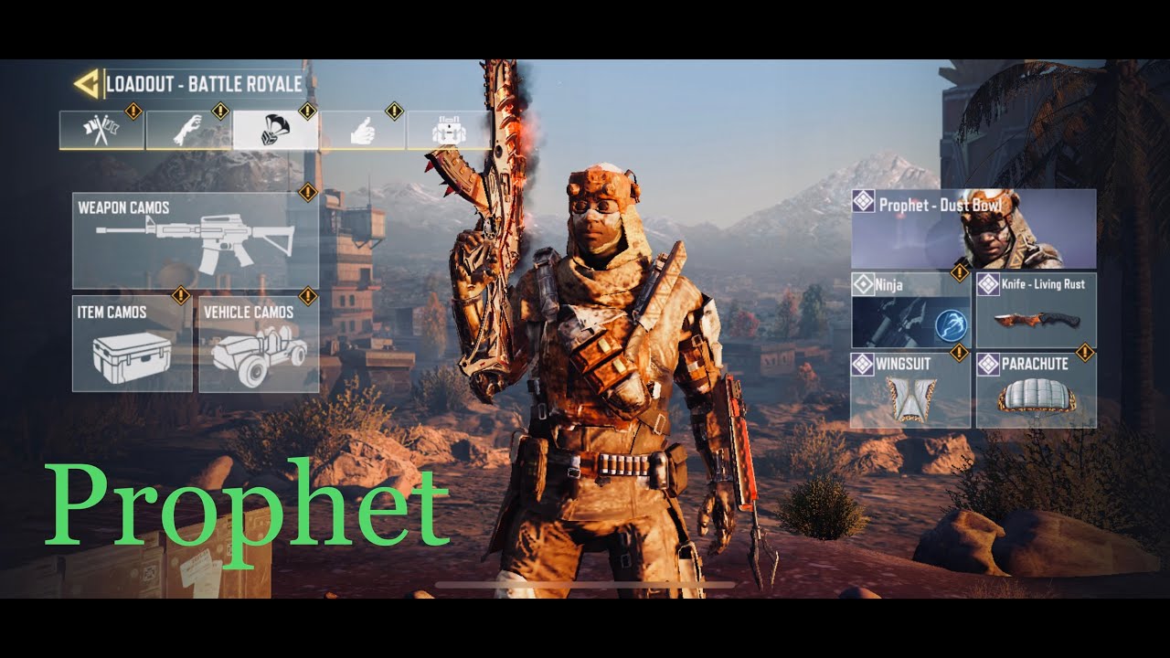 *NEW* Prophet - Dust Bowl, Dusting Off Enemies | COD Mobile BR Solo ...